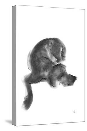 'Sketch in Motion - Relax' Stretched Canvas Print - Manny Woodard ...