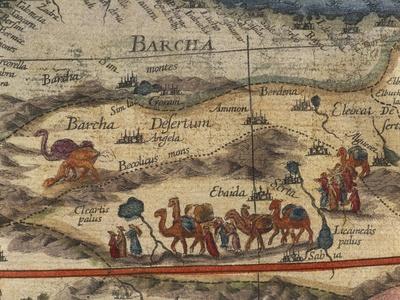 'Map of Africa in 1686, Detail' Giclee Print - Joan Loert | AllPosters.com