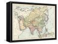 Map of Asia around 1870 under European Colonial Rule. 19Th Century ...