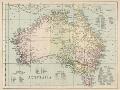 'Map of Australia with Names of Counties' Photographic Print ...