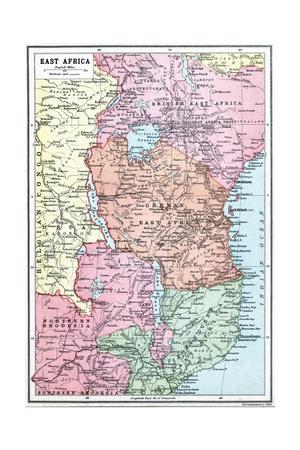 Maps of Africa Posters at AllPosters.com