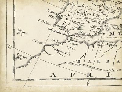 'Map of Europe Grid VII' Prints - T Jeffreys | AllPosters.com