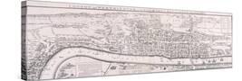 'Map of London, 1789 Representing Elizabethan London' Giclee Print ...