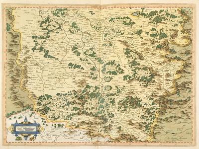 'Map of Lotharingia, from 'Atlas Sive Cosmographicae Meditationes De ...