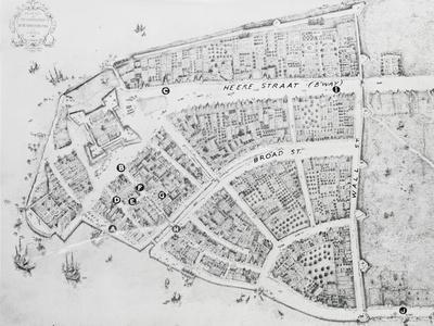 Map of New York in 1660 Giclee Print | AllPosters.com