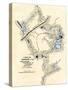 Map of the Inland Territories of Maine, Used by Benedict Arnold (1741 ...