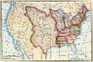 Map of the United States of 1803 Showing the Partition of the State ...