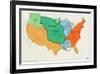 'Map of United States (Territorial Growth, 1810)' Poster | AllPosters.com