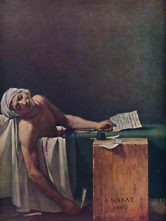 ''Marat assassine', (The Death of Marat), 1793, (1937)' Giclee Print ...