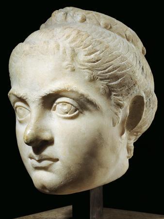 'Marble Head of Young Woman Identified as Wife of Roman Emperor ...
