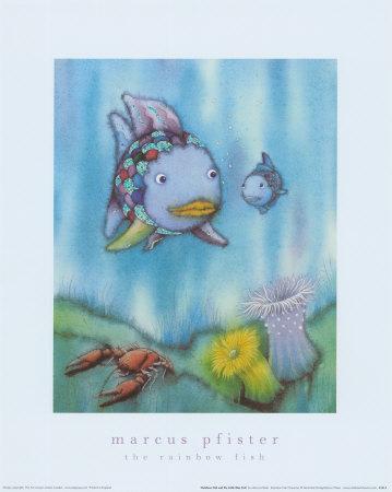 'Rainbow Fish and the Little Blue Fish' Prints - Marcus Pfister ...