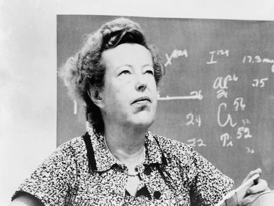 'Maria Goeppert-Mayer Shared 1963 Nobel Prize for Physics with J. Hans ...