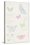 'Butterfly Diary' Stretched Canvas Print - Maria Mendez | AllPosters.com
