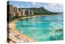 Hawaii Beach Honolulu City Travel Landscape of Waikiki Beach and ...