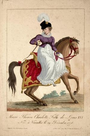 'Marie Thérèse of France (1778-1851)' Giclee Print | AllPosters.com