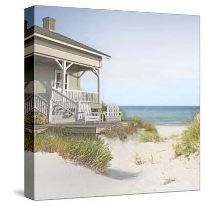 'Coastal Retreat - Abode' Stretched Canvas Print - Mark Chandon ...