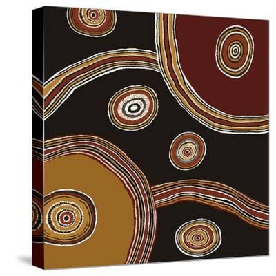 'Global Pattern - Float' Stretched Canvas Print - Mark Chandon ...