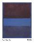 No. 61 (Rust and Blue) [Brown Blue, Brown on Blue], 1953 Prints - Mark ...