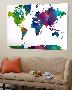 'World Map Clr 1' Posters - Marlene Watson | AllPosters.com
