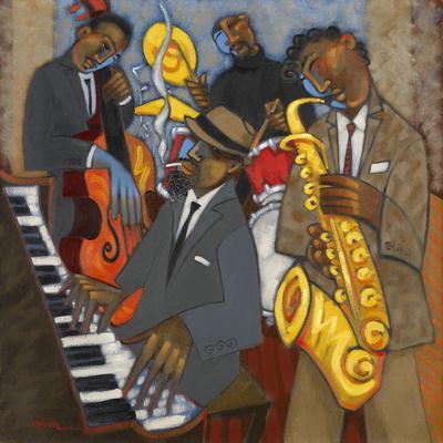 'Thelonious Monk and his Sidemen' Giclee Print - Marsha Hammel ...