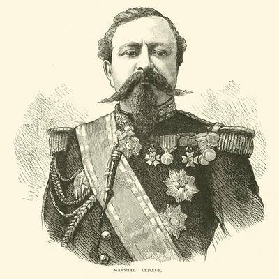 'Marshal Leboeuf, 1871' Giclee Print | AllPosters.com