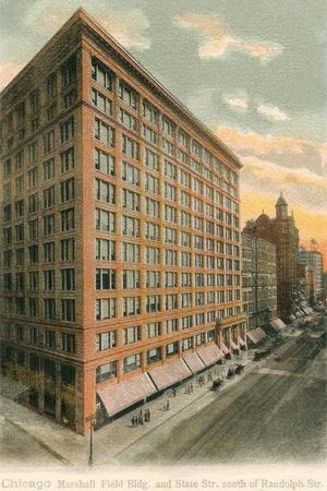 'Marshall Field Building, Chicago, Illinois' Art | AllPosters.com