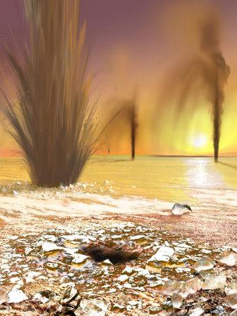 'Martian South Polar Ice Cap as Southern Spring Begins' Photographic ...