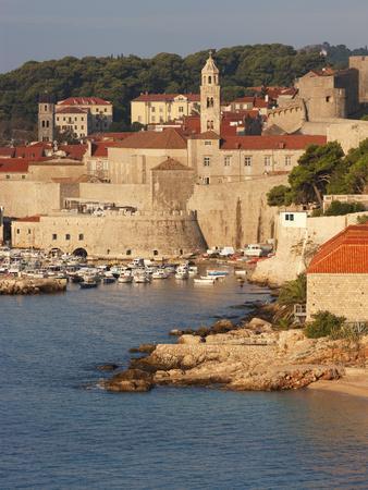 Old Town in Early Morning Light, UNESCO World Heritage Site, Dubrovnik ...