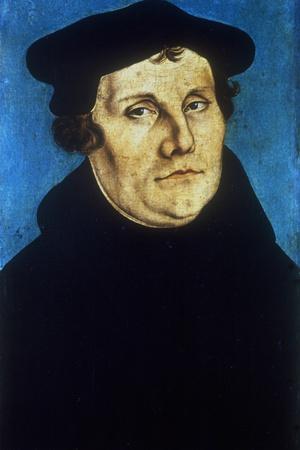 'Martin Luther, German Protestant Reformer, C1529' Giclee Print - Lucas ...