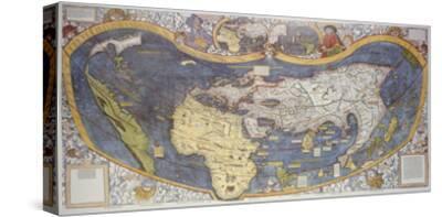 'Waldseemuller: World Map' Giclee Print - Martin Waldseemuller ...