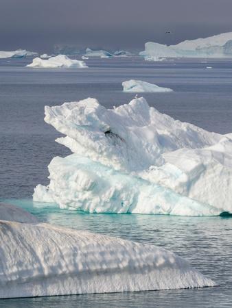 Iceberg in Itilliarsuup Kangerlua Fjord part of Uummannaq Fjord, north ...