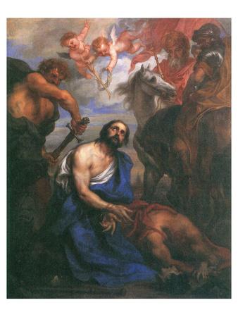 'Martyrdom of Saint Jacob' Premium Giclee Print - Jan Boeckhorst ...