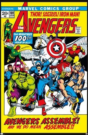 Marvel Avengers (Comic) - Avengers #100 - Trends International ...