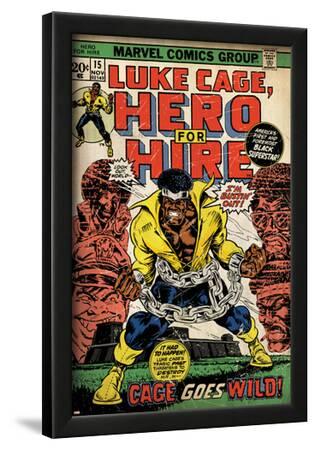 'Marvel Comics Retro: Luke Cage, Hero for Hire Comic Book Cover No.15 ...