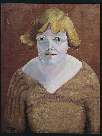 'Mary Butts, 1924 (Oil on Board)' Giclee Print - Cedric Morris ...