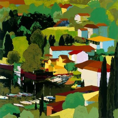'Lago y Ladera' Giclee Print - Mary Calkins | AllPosters.com