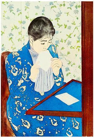'Mary Cassatt The Letter Art Print Poster' Posters | AllPosters.com