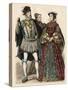 Mary I Queen of Scotland (Mary Stuart) with Her Second Husband Henry ...