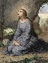 Mary Magdalene in Prayer. Engraving 19Th Century - Mary Magdalene ...