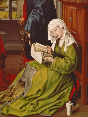 'Mary Magdalene Reading, about 1435' Giclee Print - Rogier van der ...
