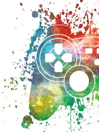 'Gamer Splash VI Bright' Posters - Mary Urban | AllPosters.com