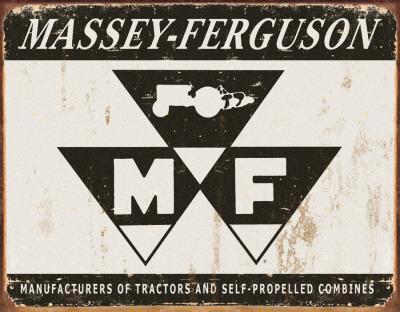 'Massey Ferguson Logo' Tin Sign | AllPosters.com