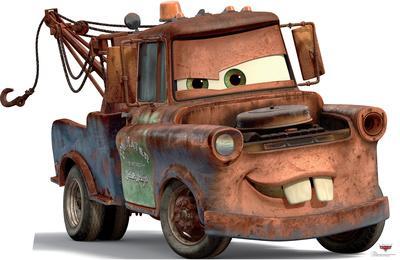 'Mater - Cars Lifesize Cardboard Cutout' Cardboard Cutouts | AllPosters.com