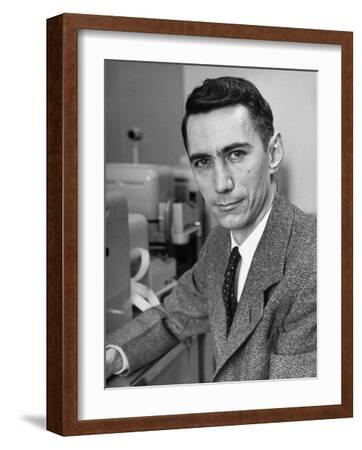 'Mathematician and Computer Scientist Claude Shannon' Photographic ...