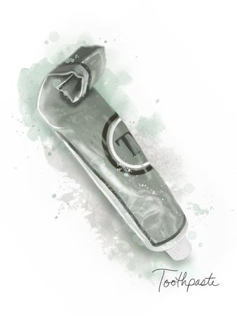 'Bath Toothpaste' Prints - Matthew Piotrowicz | AllPosters.com