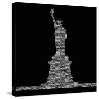 'City Type III' Stretched Canvas Print - Max Carter | AllPosters.com