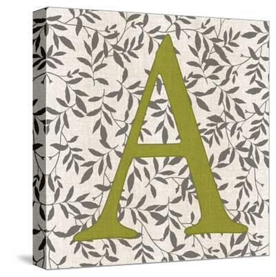 Leafy Letter - A Stretched Canvas Print - Belle Poesia | AllPosters.com