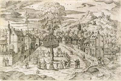 'May Day Ceremony (Etching)' Giclee Print - Flemish School | AllPosters.com