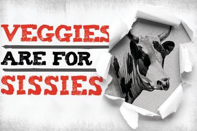 'Meat Rules 3' Giclee Print | AllPosters.com