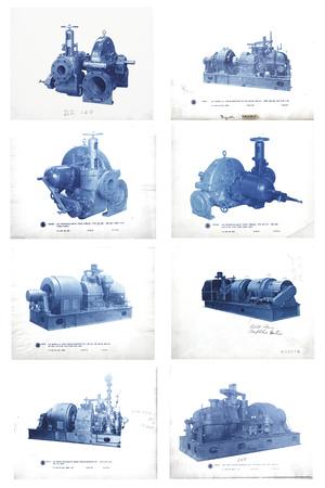 'Mechanical Cyanotypes' Giclee Print - Chris Dunker | AllPosters.com
